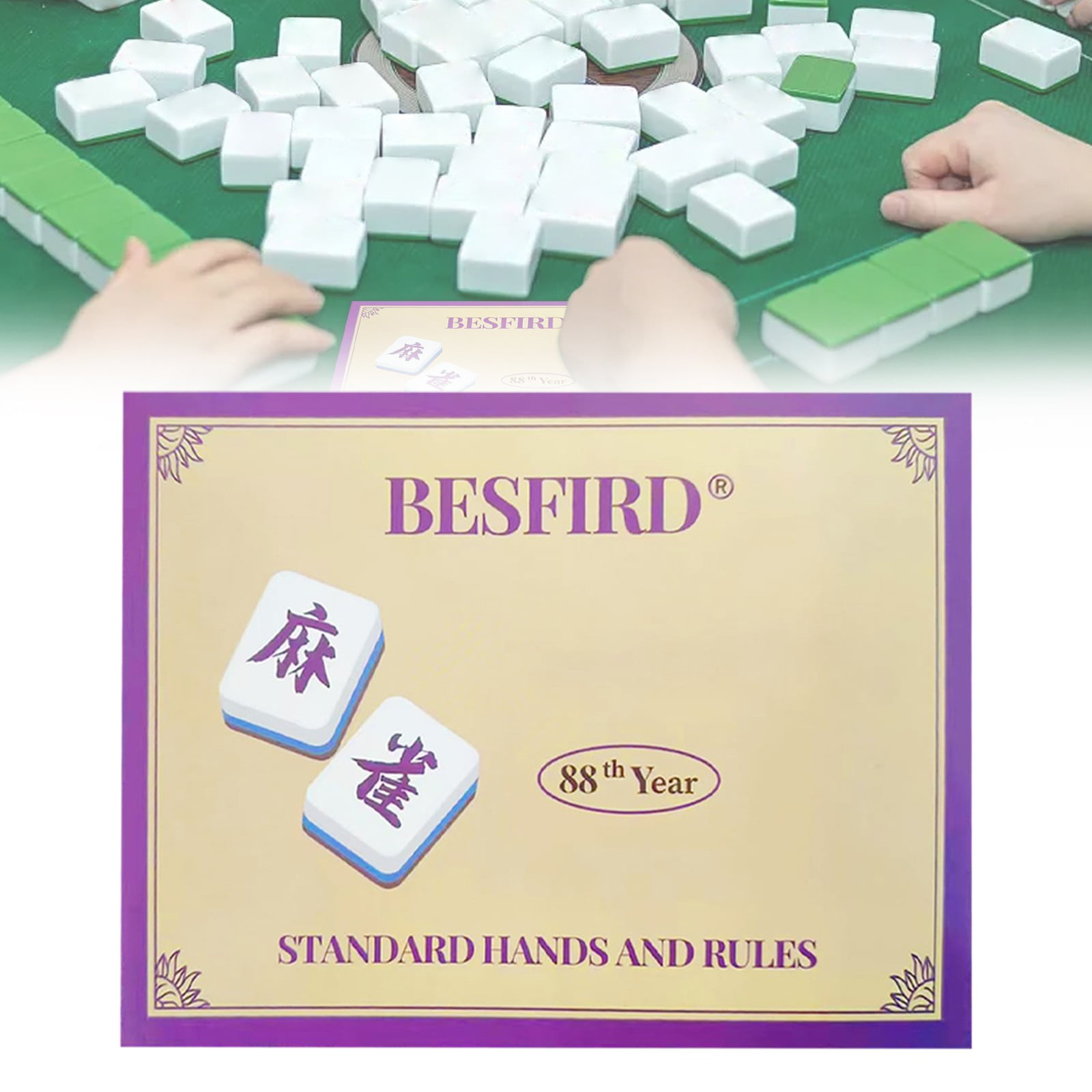 Cards 2026 – 1 PCS Mah Jongg Cards Large Print Set, Classic ...