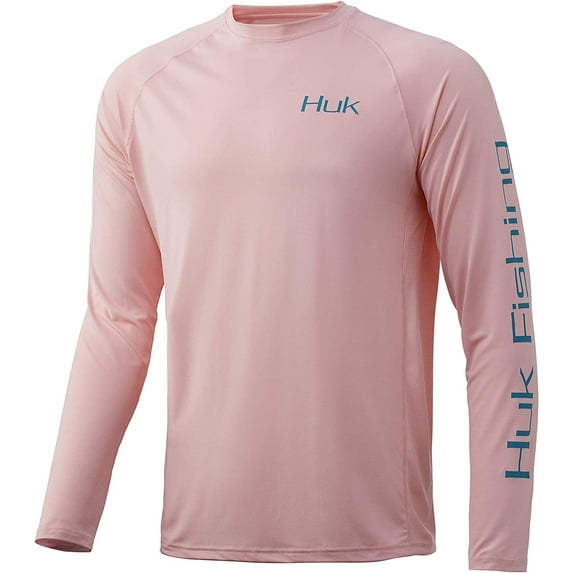 HUK Men's Americana Flag Pursuit | Long Sleeve Performance Fishing ...