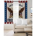 Anniversary USA Flag Blackout Curtains for Bedroom/Living Room, Thermal ...