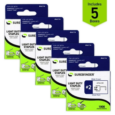 JAM Standard Colorful Staples, Red, 5000/Box - Walmart.com