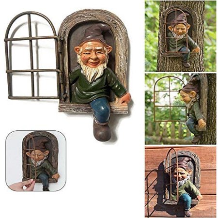 Whimsical garden ornaments & decoration - dwarf, mini dwarf, tree ...