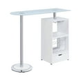 Coaster Company Contemporary Bar Table, White - Walmart.com