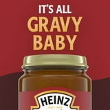 Heinz Brown Gravy 12 oz Jar with Real Broth, Thick and Creamy, Classic ...