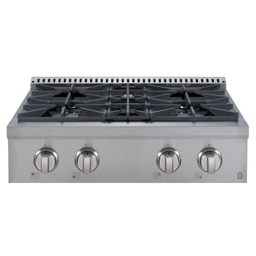 GE® 30" Built-In Gas Cooktop with 5 burners model JGP5030SLSS in ...
