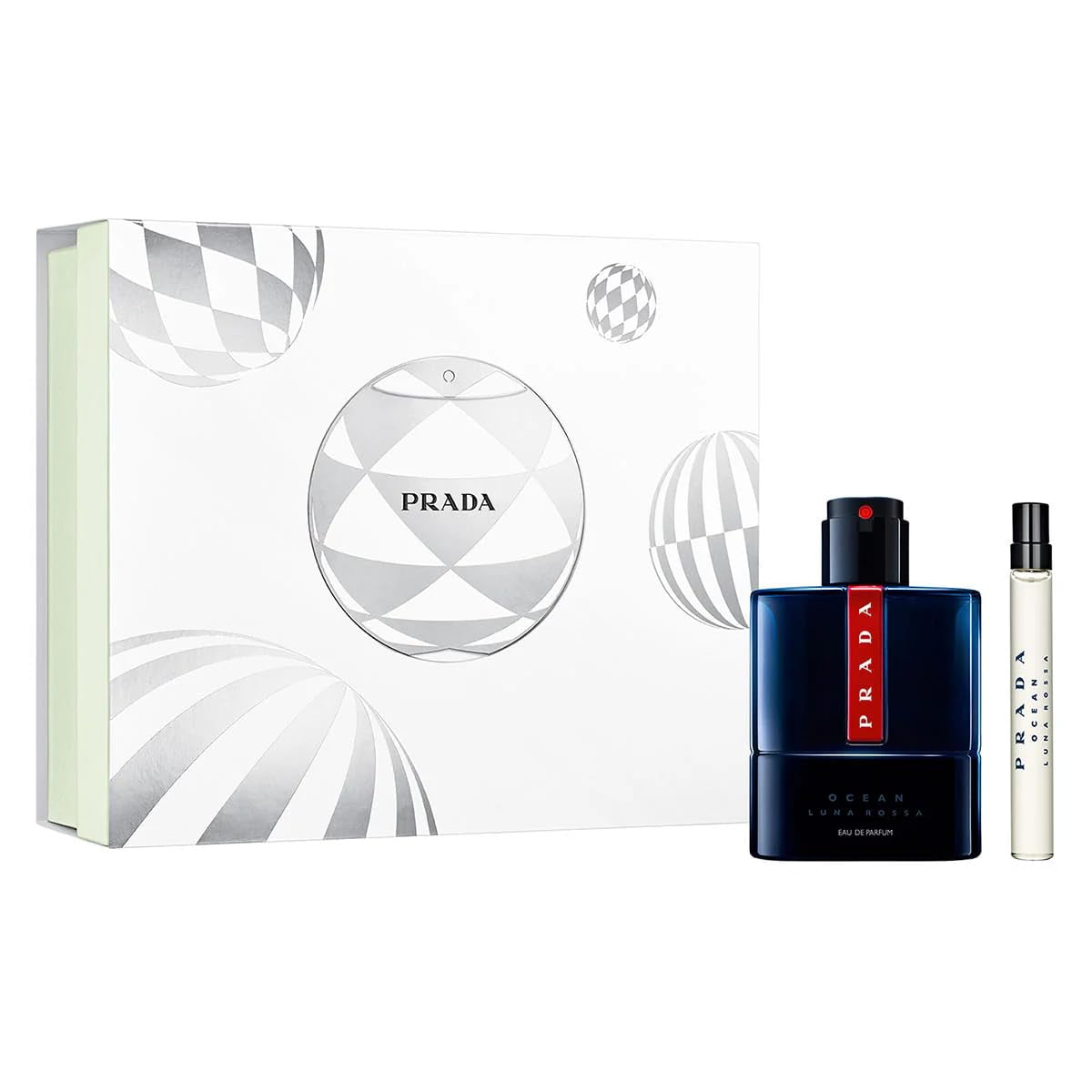 Set de regalo Perfume Luna Rossa Ocean de Prada para hombre, 100 ml ...