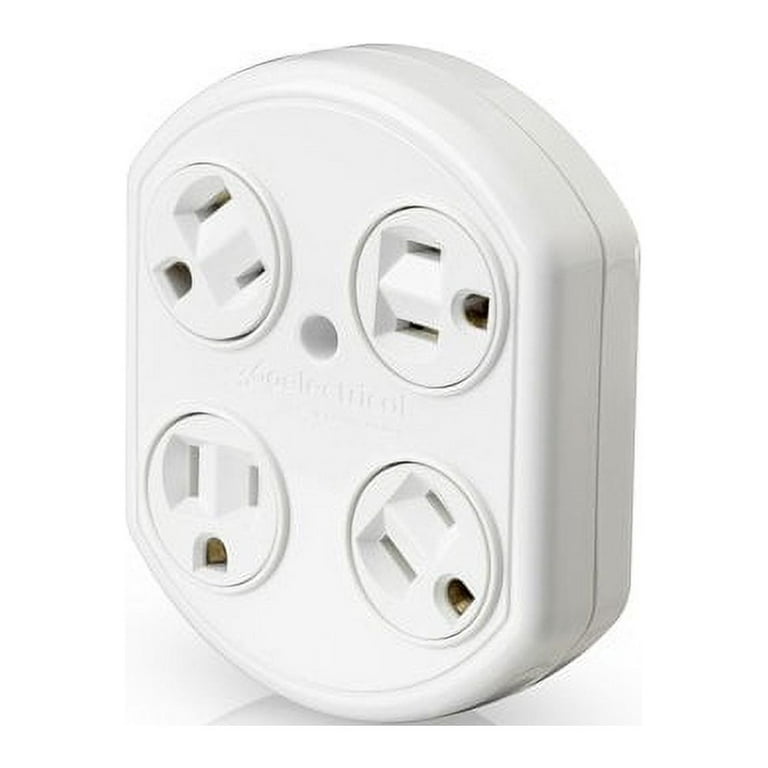 Quad Electrical Wall Outlet
