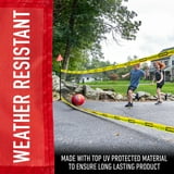 Franklin Sports Retractable Driveway Barrier – Visual Safety Barrier ...