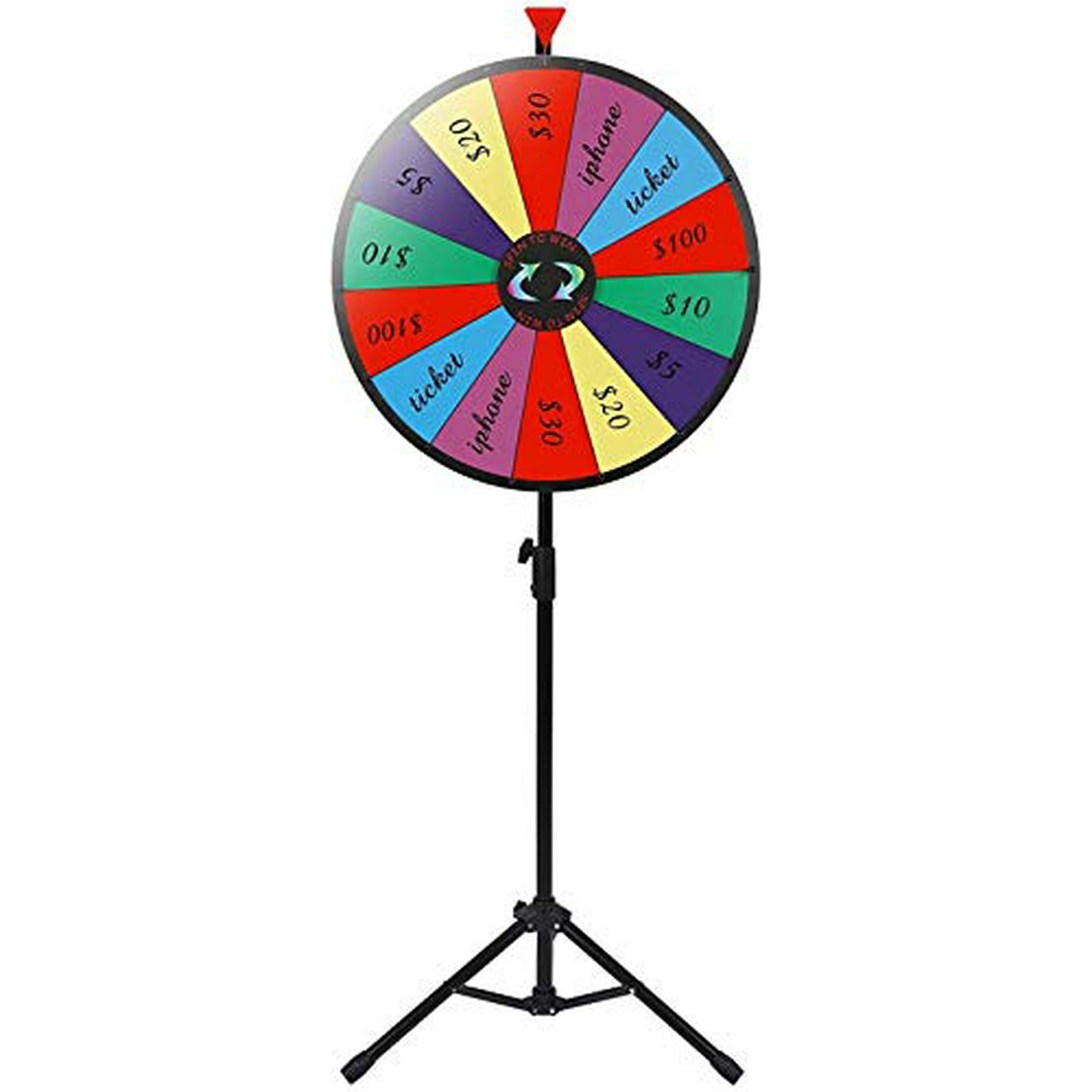 Click here for Homgarden 24 Color Prize Wheel W/Adjustable Stand... prices