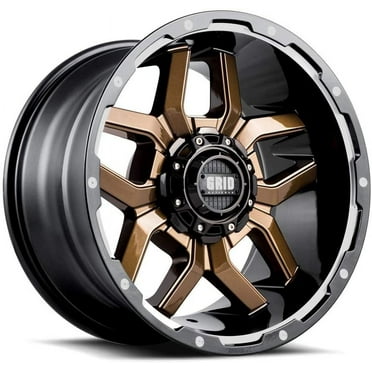 Grid Off-Road GD15 Custom Wheel for 20x9 inch Matte Black W/ Double ...