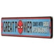 Spider-Man Great Power Embossed Metal Street Sign - Walmart.com