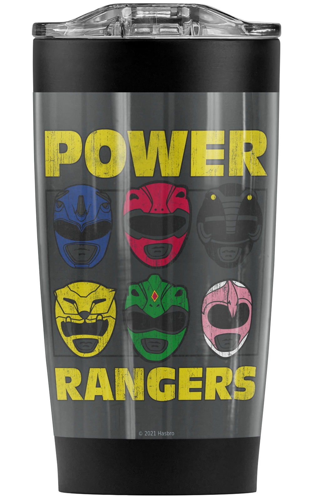 Power Rangers/Ranger Heads Stainless Steel Tumbler 20 oz Coffee Travel ...