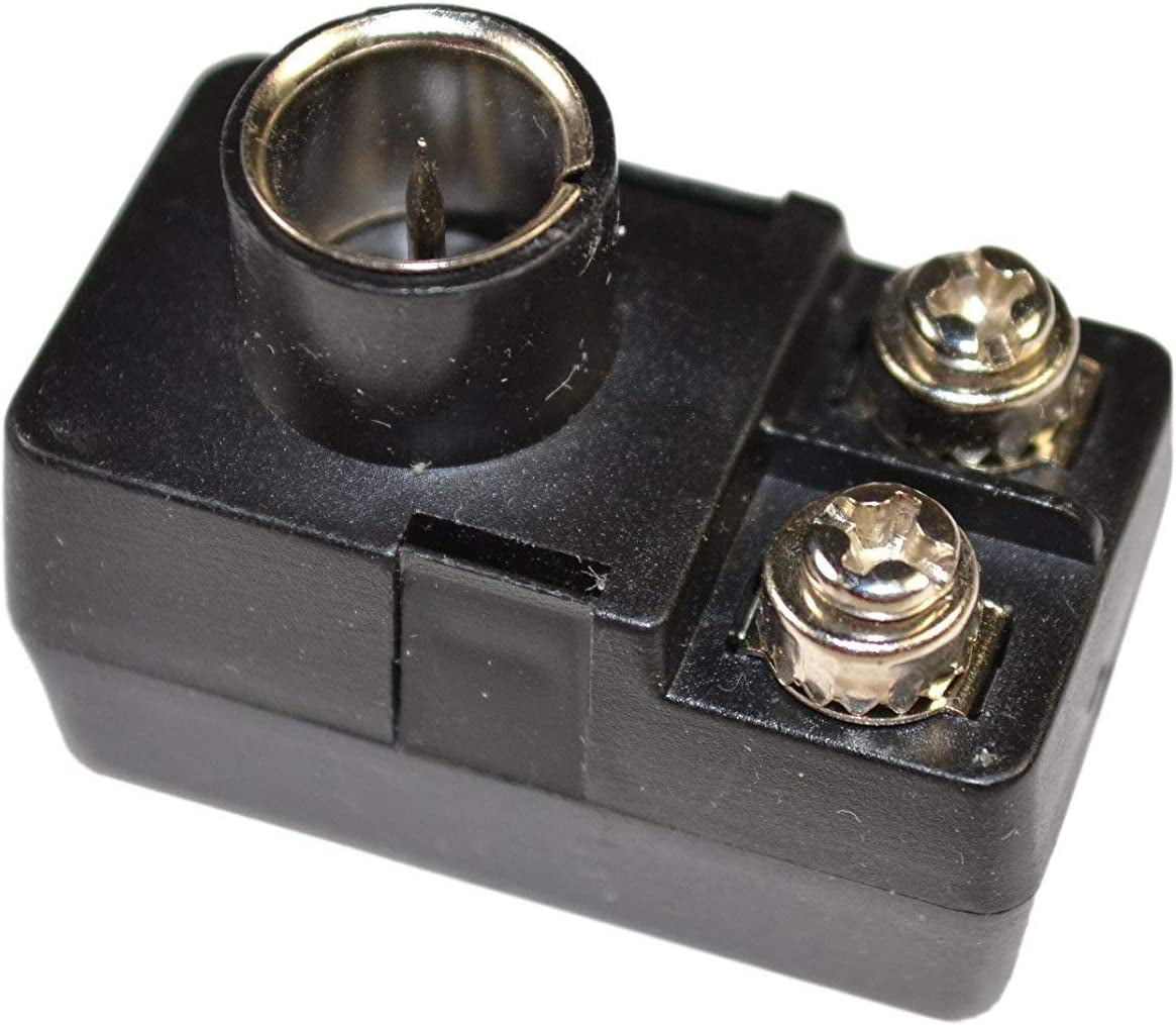 HQRP F-Type / Spade lugs Coax Connector Adapter for Indoor FM Radio ...