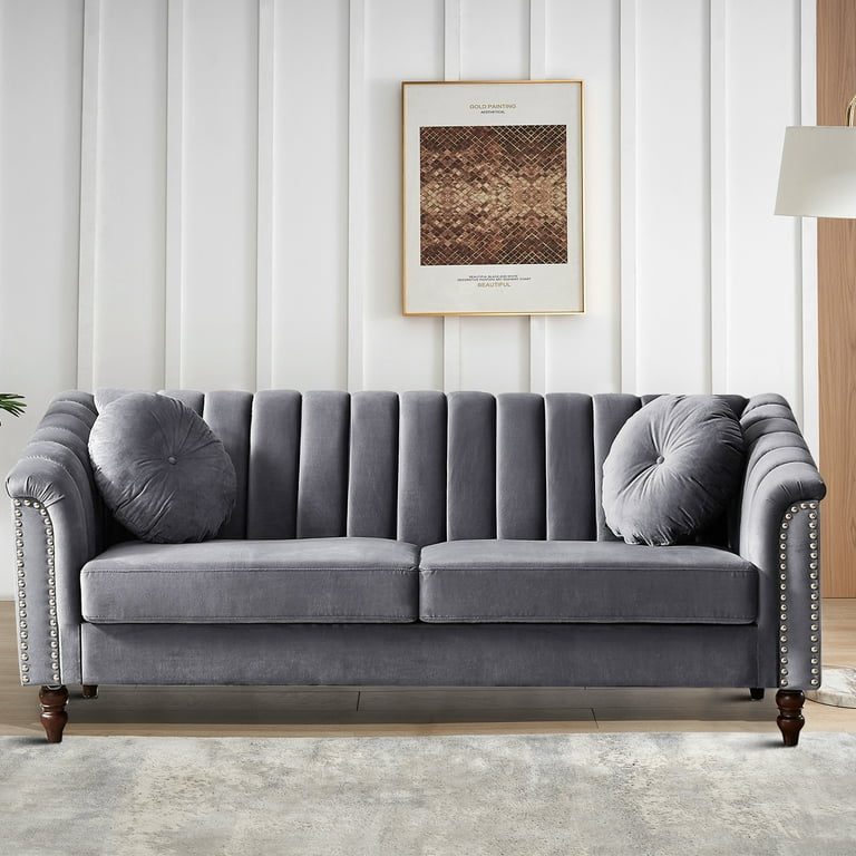 Studded Sofa Pillows | Baci Living Room