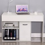 WOODYHOME L-Shaped Corner Desk, 180 Rotating, Study Workstation with 2 ...