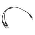 5.5x2.1mmSplitter Power Cable, 18AWG Male to Double Male Multipurpose ...