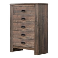 Butler Francine Brushed Pewter Painted Bombe Chest - Walmart.com