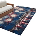 Independence Day 3'x5' Rug for Bedroom Foot of Bed Small Living Room ...