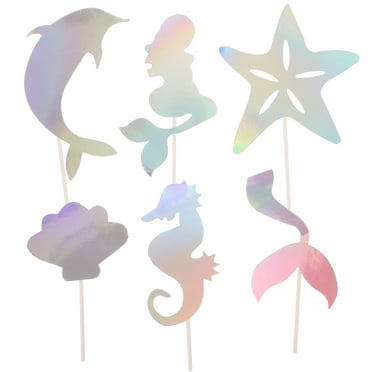 Mermaid Princess Themed Baby Shower Birthday Edible Image Edible Cake ...