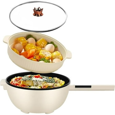 Miumaeov 4L/4.2QT Electric Hot Pot Multifunctional Portable Non-stick ...