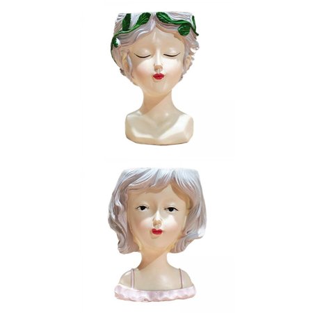 Vase Planter,flower pot indoor flowerpot large plant ,Bust Vase ...