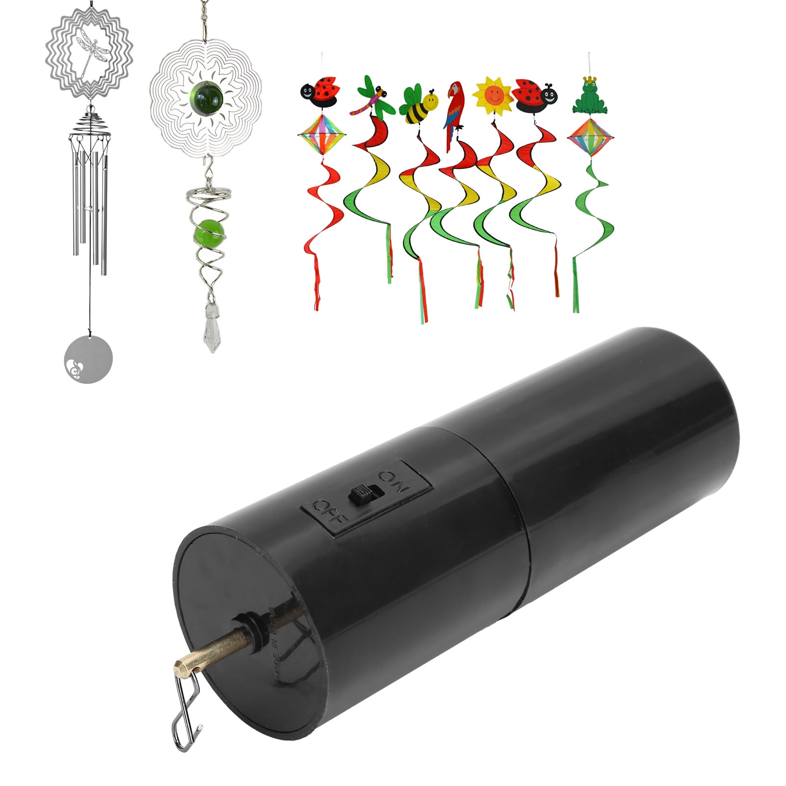 Click here for Keenso Hanging Black Rotating Motor For Wind Chime... prices