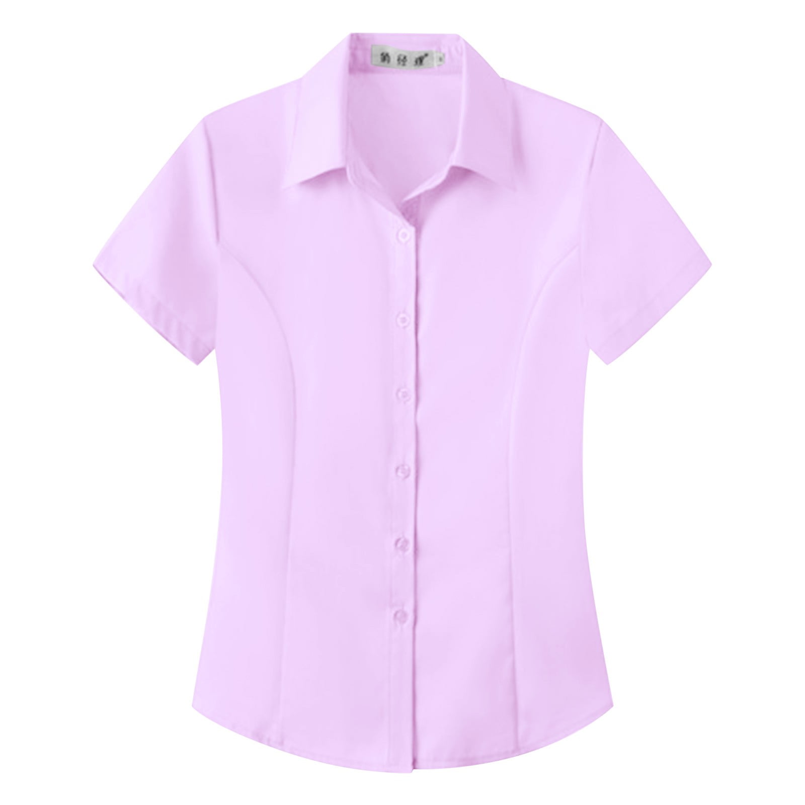Click here for Baberdicy Purple Womens Shirt Short Sleeve Elastic... prices