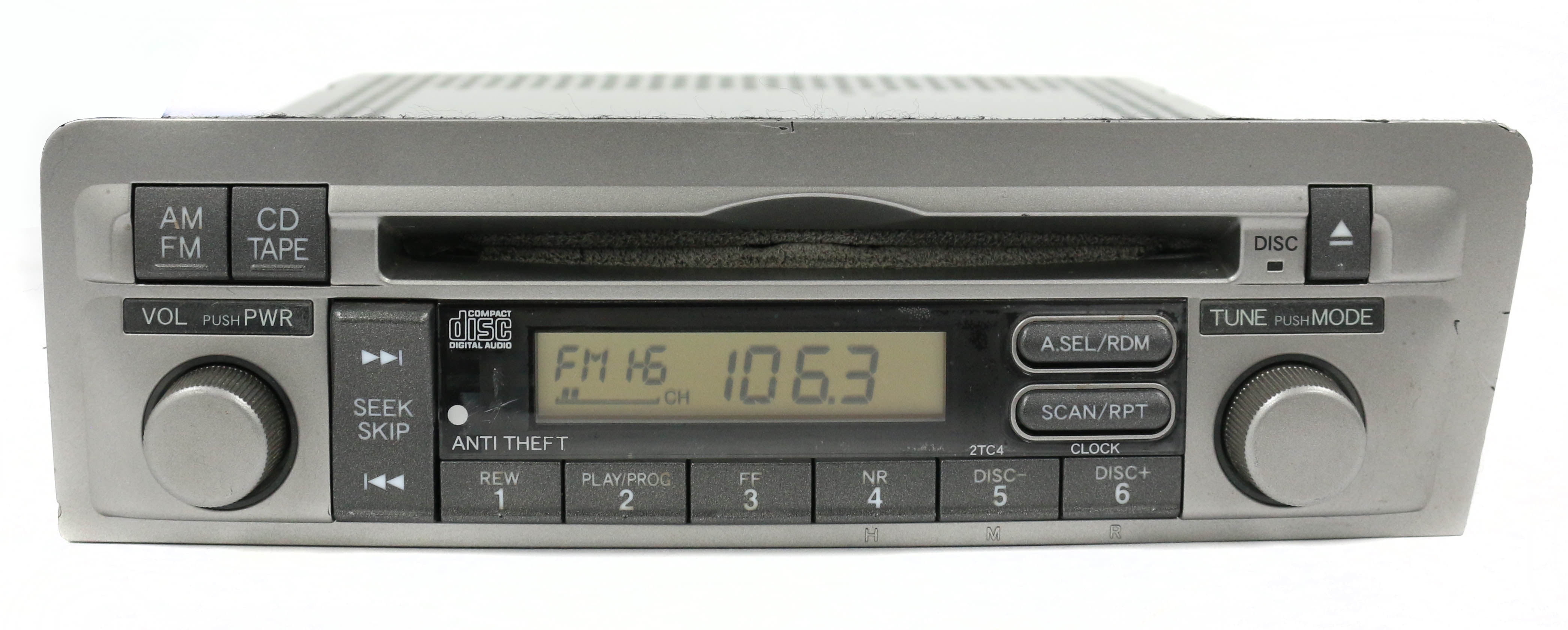 Honda 2003 Civic Factory OEM Stereo, AM FM Radio CD Player 39101-S5B ...
