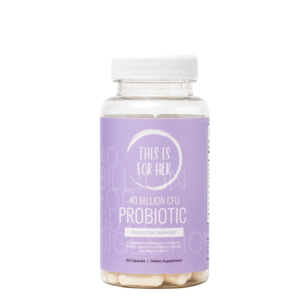 Healthy Gut Probiotics: 40 Billion CFU - Women's Gut Health (60 ...