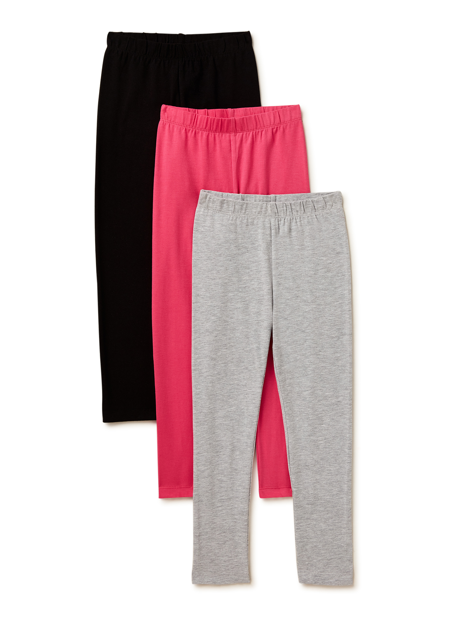 Freestyle Revolution Girls Knit Leggings, 3-Pack, Sizes 4-12 - Walmart.com