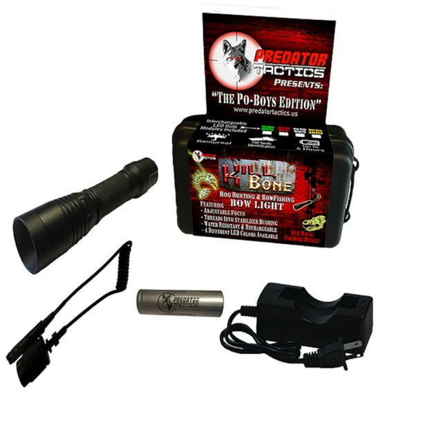 Predator Tactics KillBone Po-Boys 3 LED Light Kit Gn/Rd/Wt - Walmart.com