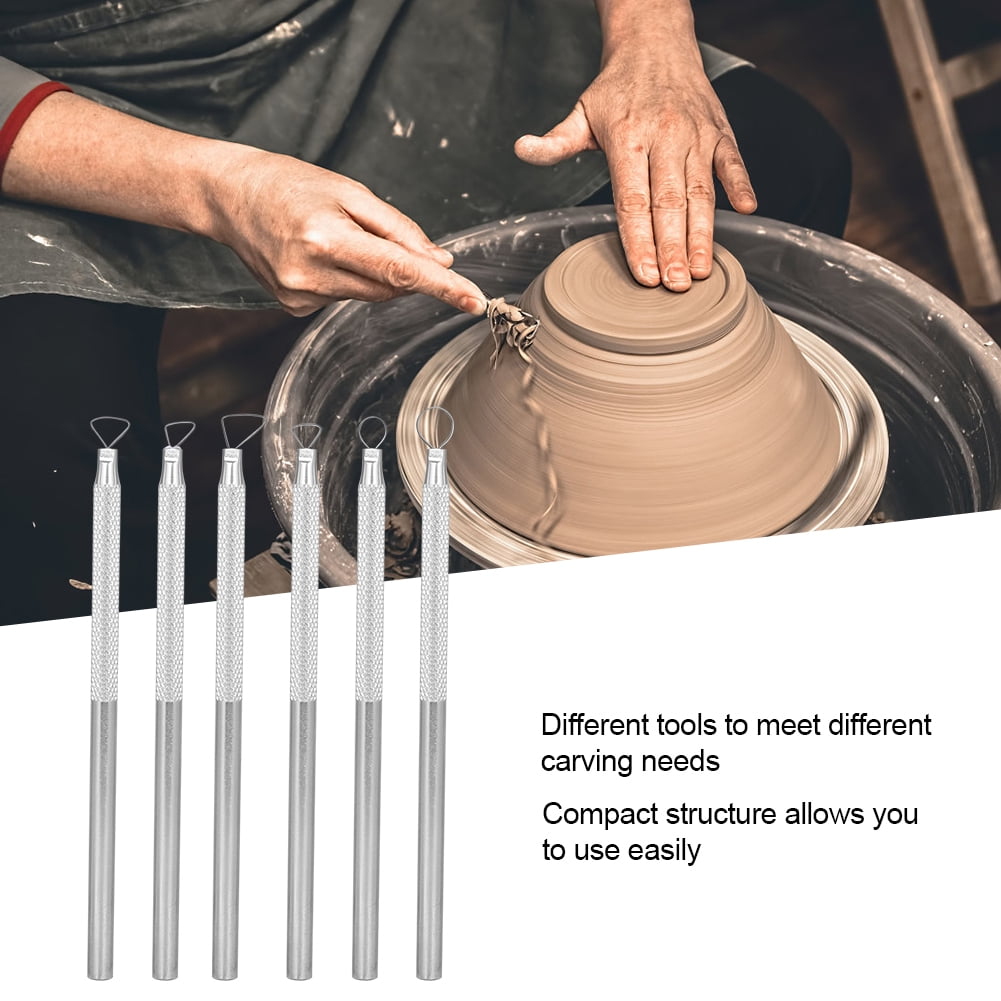 Sonew Carving Tool,6Pcs/Set Aluminium Alloy Engraving Carving Scraper ...