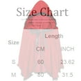 COOLIK Colorful House Adult Little Red Riding Hood Cloak Halloween ...