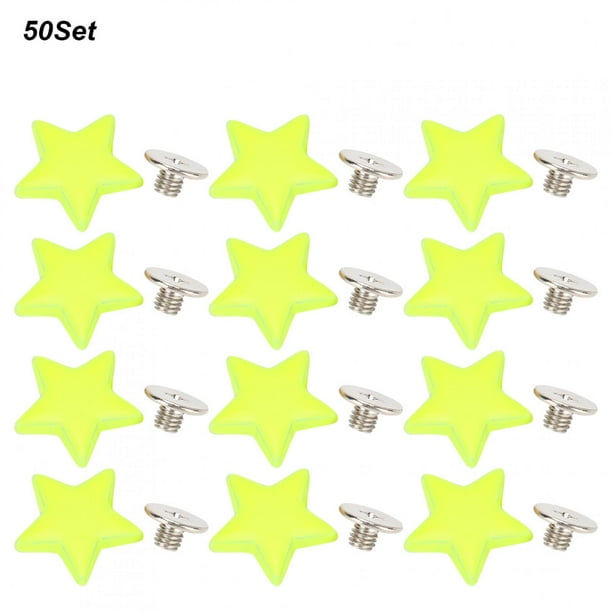 Star Rivets,50 Sets Star Rivets Craft Star Rivets Star Rivets Stud ...