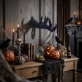 Black Resin Wall Mount Ghost Hand Sculpture, Realistic Creepy Claw ...