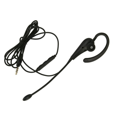 Single Side Earbud Headphones, Wired Single Ear Monaural Headset With ...