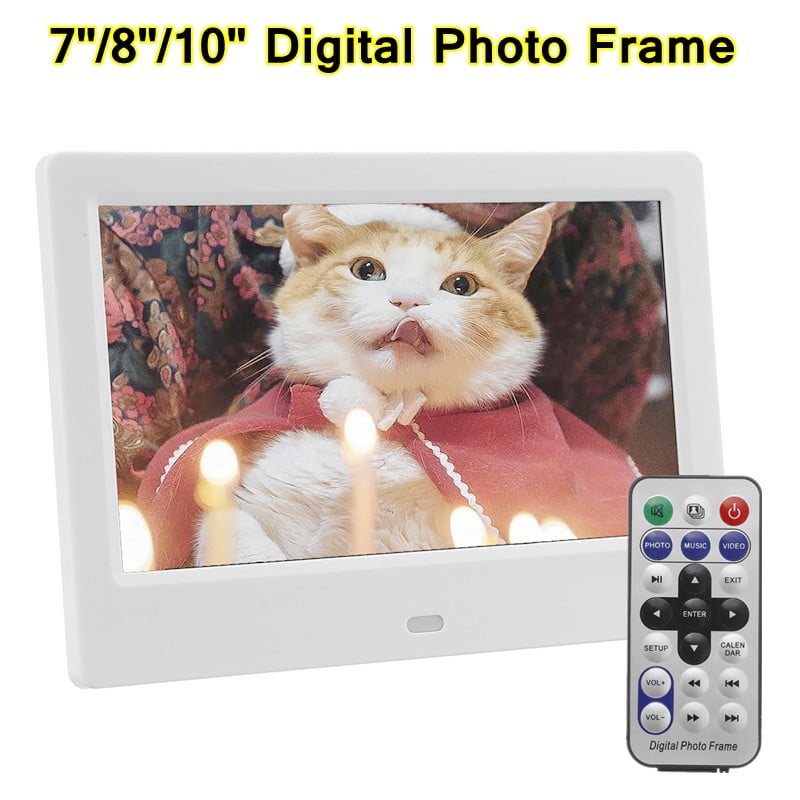 10" Digital Photo Frame with Automatic Slideshow and 32GB Built-In ...