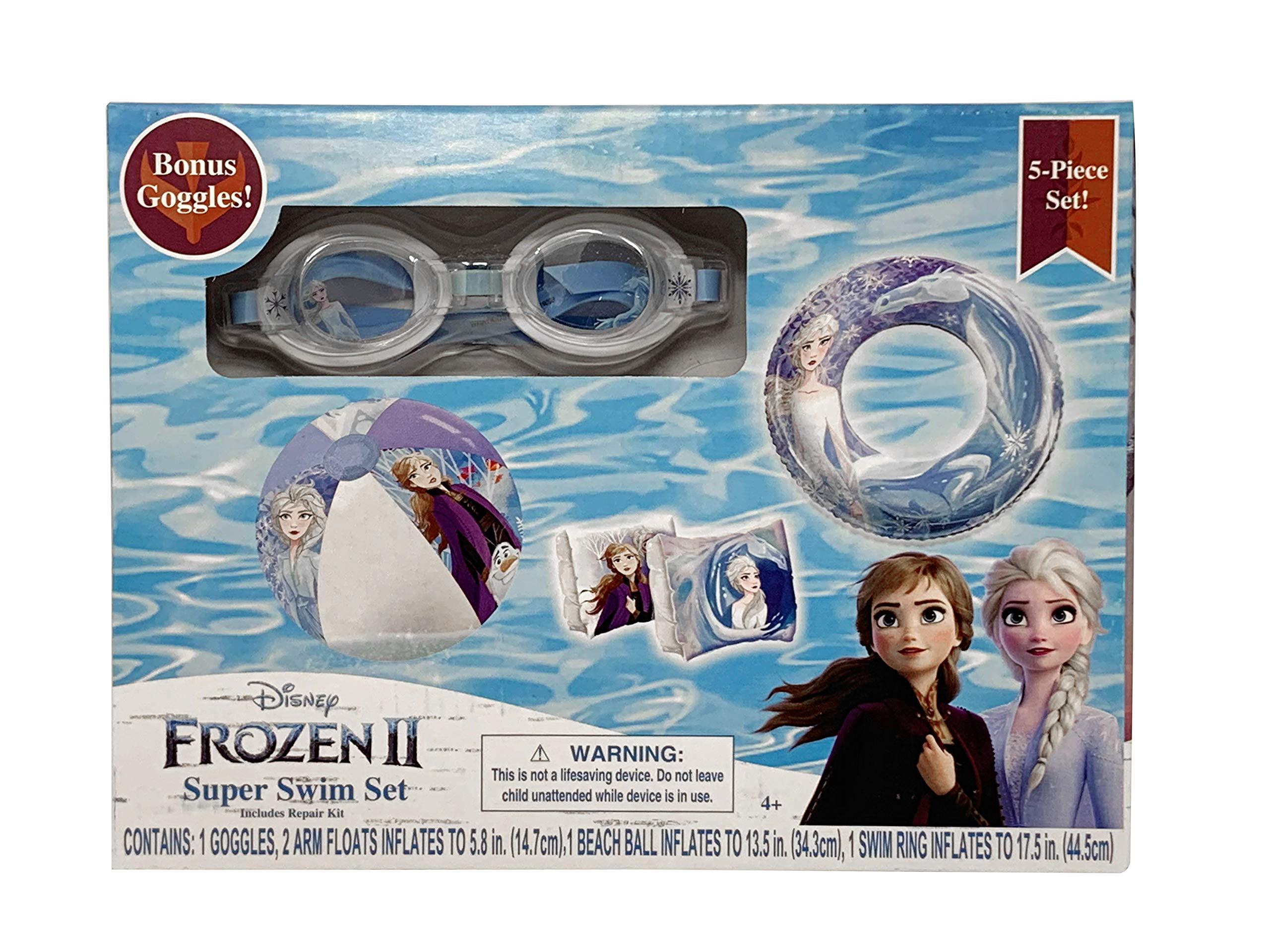 Buy Frozen 2 Pool Inflatables for Kids 5 Piece Set with Free Lanyard ...