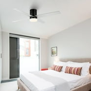 Artika Austin 23" LED Chandelier Ceiling Fan Fandelier, Black - Walmart.com