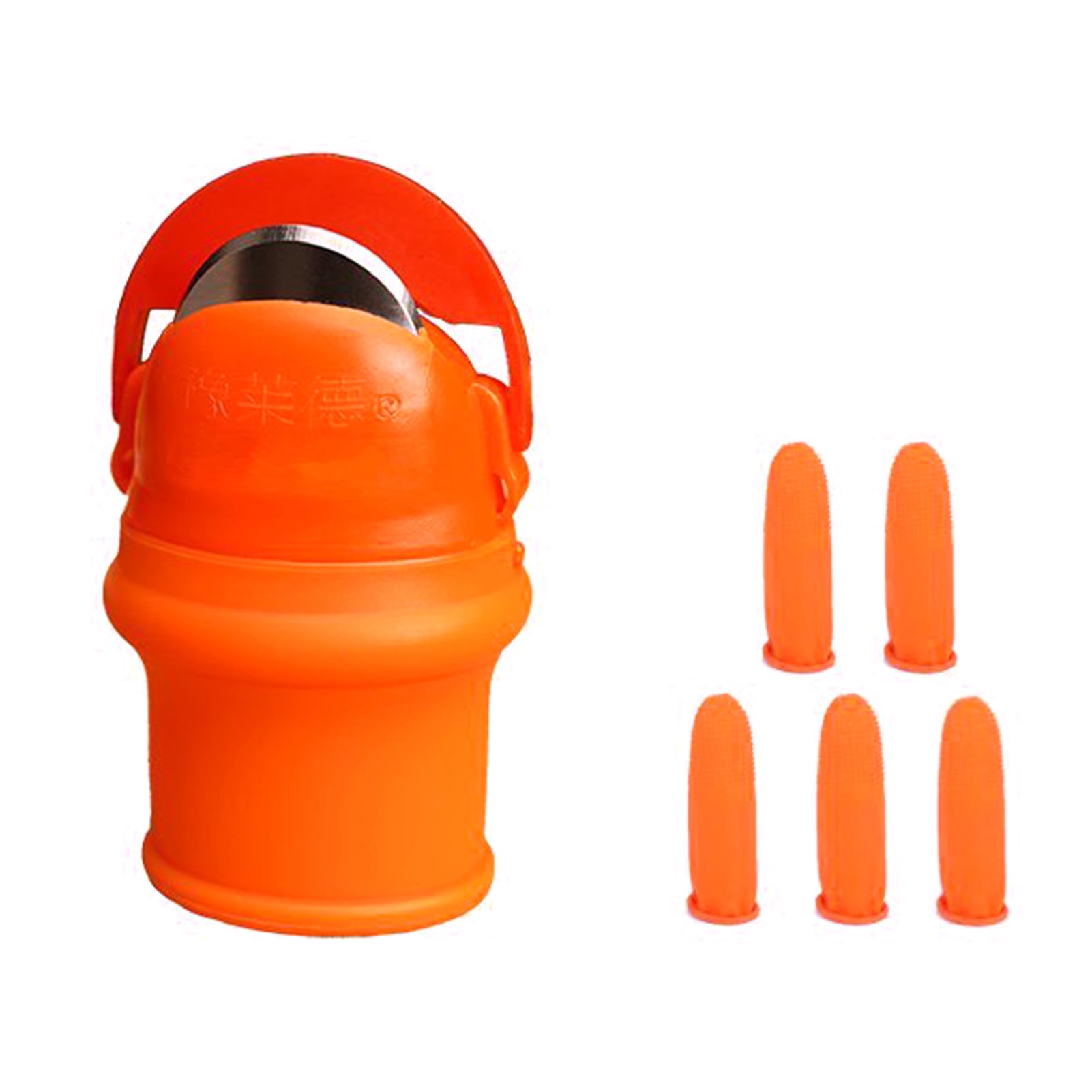 IMSHIE Garden Thumb Cutter with 5 Finger Sleeves for Harvesting Plants ...