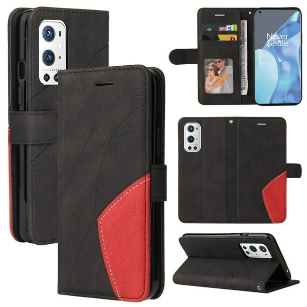 Case for OnePlus 9 Pro Leather Wallet Book Flip Folio Stand View Cover ...