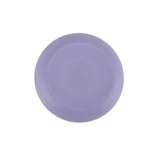 Your Zone Purple Plastic Round Plate 7.5 Inch Kids Plate - Durable and ...
