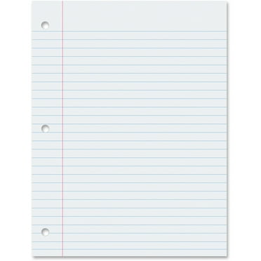 Norcom 5-Pack Filler Paper, 150 Sheets, College Ruled, 10.5" x 8 ...