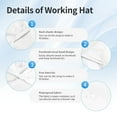 Easygdp Lilies Flowers Men Women Adjustable Cap Working Hat Tie Back ...