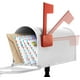Anley Universal Outgoing Mail Mailbox Flag for Wood, Metal & Stucco ...