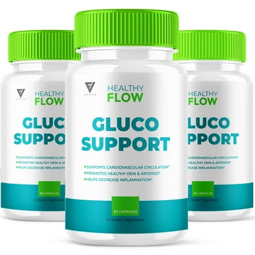 (3 Pack) Super Flow Capsules, Super Flow Pills for Glycogen and Overall ...