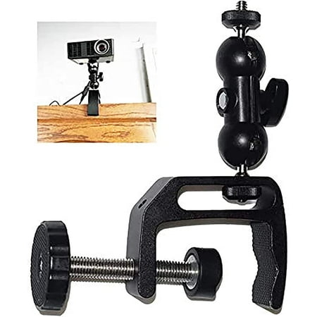 Mini Projector Mount Angle Adjustable Clamp Mount Stand Projector Magic ...