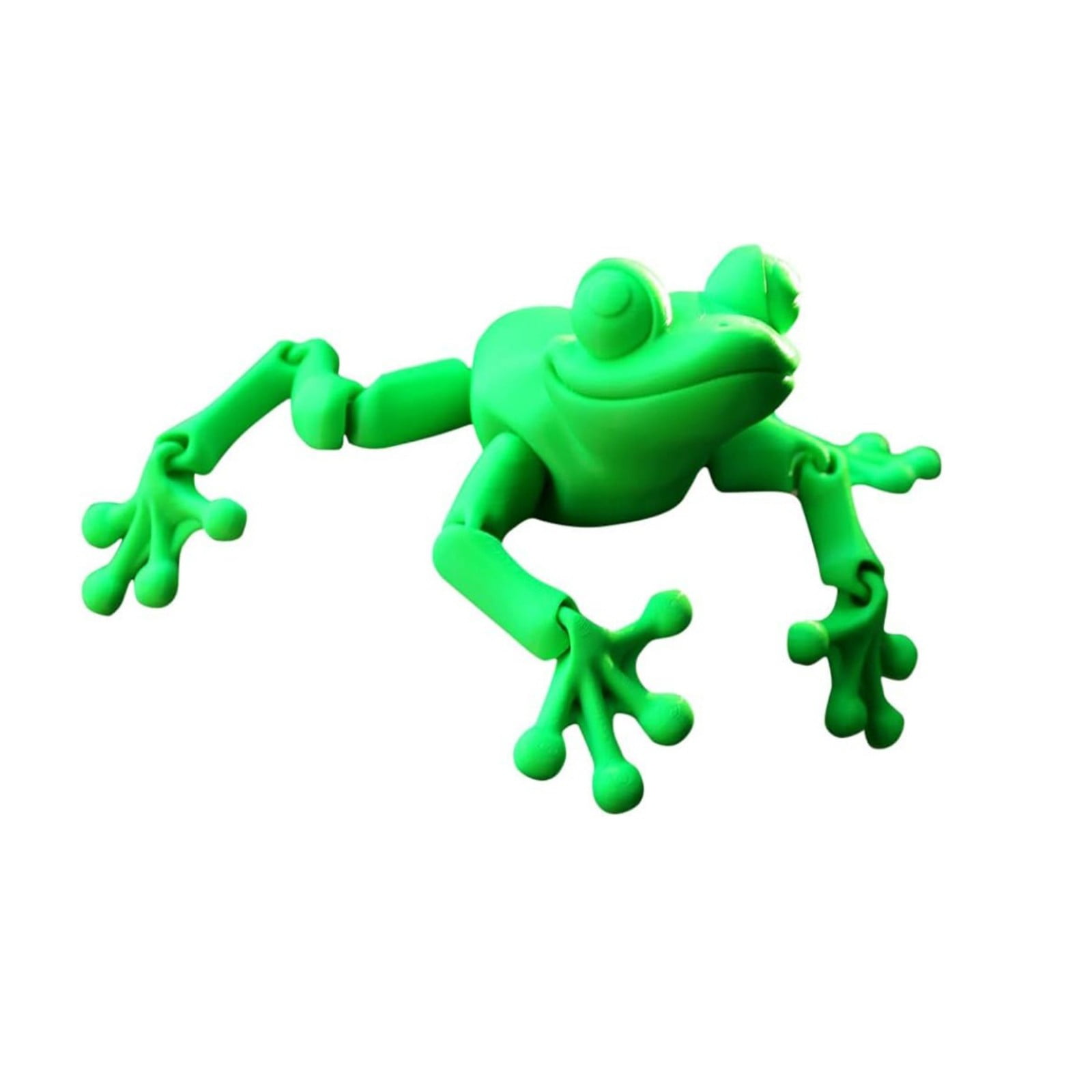 Action Figure 3D Printed Toy, Rotating Toy with Movable Joints as a ...