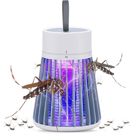 Bug Zapper with Hanging Loop,LED Fly Trap Electric Mosquitoes Zapper ...