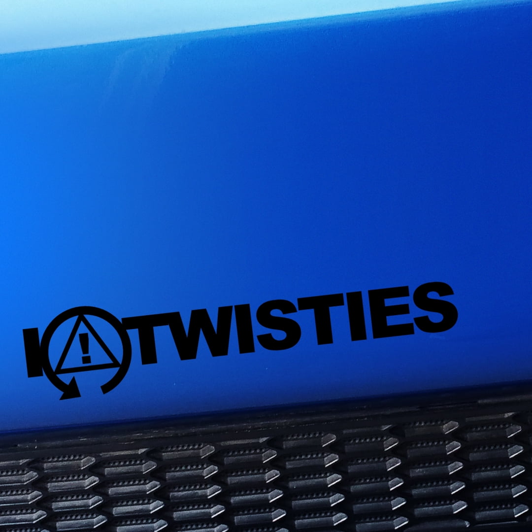 I DSC Off Twisties - Vinyl Decal - Choose Color - [BLACK] - Walmart.com
