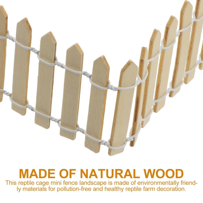 Natural Picket Fence Edging